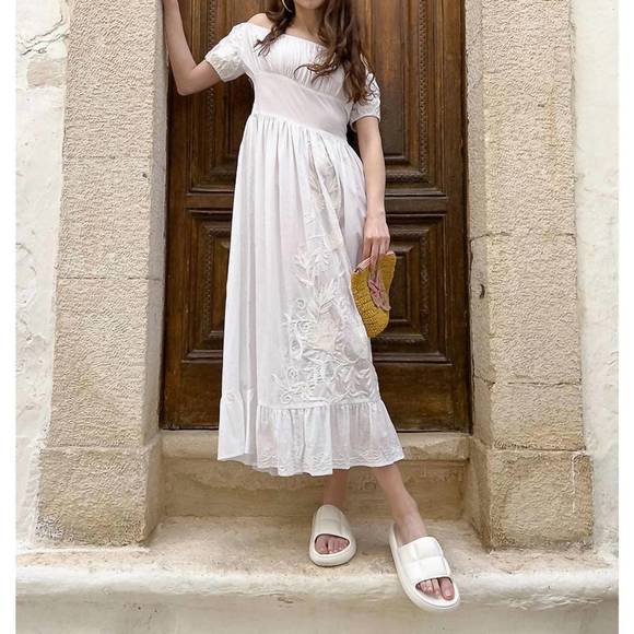 Debbie Katz | Dresses | New Debbie Katz Madeleine Dress In White | Poshmark